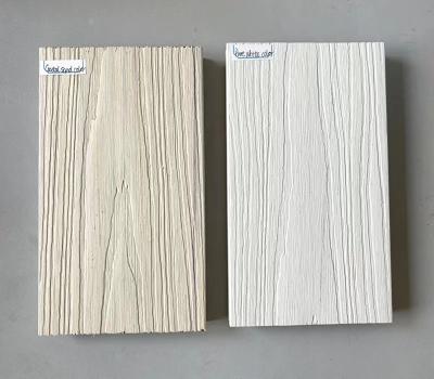 China Anti Insect Grooving WPC Solid Decking Waterproof Recycled Hard Plastic Deck Boards for sale