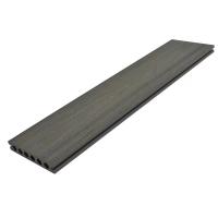 China Gray 35% HDPE Extruded Plastic Decking Eco Friendly Wpc Outdoor Wall Panel for sale