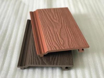 China 117 X 14mm Heavy Duty Wpc Wall Panel Outdoor 150 X 30MM  Metal Wall Panels Exterior for sale