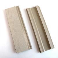 China Non Slip WPC Wall Panel Exterior Salt Resistant Composite Wpc Exterior Cladding 2.2m for sale