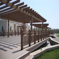 China Anti Corrosion 5.4M WPC Pergola Wood Material 100% Recycled for sale