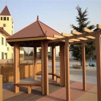 China 5.9M Outdoor Wood WPC Pergola Fungal Decay Prevention Waterproof for sale