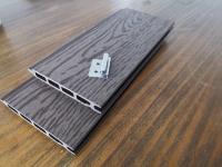 China 117 X 14MM Graphic WPC Wall Panel Wpc Outdoor Wall Cladding for sale