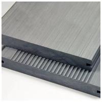 China 140 X 40mm Mouldproof Wpc Wood Solid Core Decking Floor Splinter Free Redwood for sale