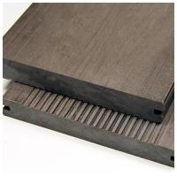 China Anti Corrosion WPC Solid Decking Hdpe Wood Composite 150 X 25mm for sale