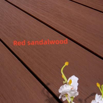 China 138 X 23mm  Uvproof WPC Co Extrusion Decking Recycled Plastic Wood Boards for sale