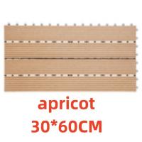 China Moisture Proof 300MM Exterior Wpc Board For Outdoor Eco Friendly WPC DIY Tile for sale