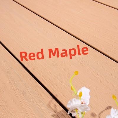 China Traditional WPC Hollow Decking Mildew Proof Plastic Composite Deck Boards SGS for sale