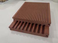 China 140 X 21mm WPC Solid Decking Plastic 25mm Wood Composite Sheets Laminate Flooring for sale