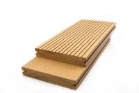 China 2M Good Malleability Solid Wpc Decking Wood Plastic Composite Board 106 X 20mm for sale