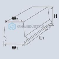 China Refractory 100mm Alumina Ceramic Lining Low Water Absorption Industrial for sale