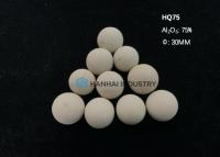 China High Density Ceramic Alumina Grinding Ball Super Wear Resistance Smooth Surface for sale