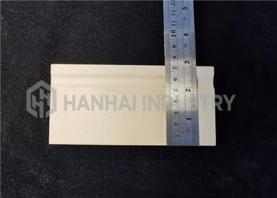 China Tunnel Kiln Alumina Lining Brick 70mm Yellowish Color Microcrystalline 75% for sale