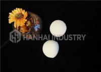 China Diameter 50mm Alumina Ceramic Balls 75% Mid High Microcrystalline Yellowish for sale