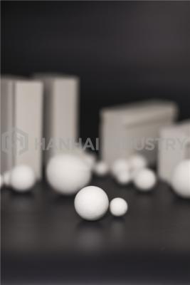China 85% Mid high Alumina Ceramic Balls / Diameter 20mm High Density Alumina for sale