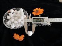 China Ceramic Grinding Media / High Density Alumina Diameter 20mm White Color for sale
