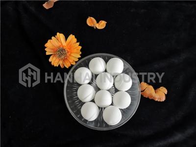 China White Ceramic Grinding Media / Diameter 40mm High Purity Aluminum Oxide for sale