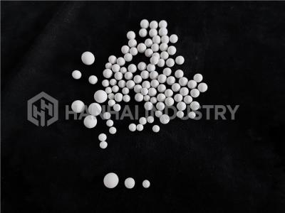 China Diameter 1mm - 15mm Ceramic Grinding Media High Impact To Reduce Pollution  for sale