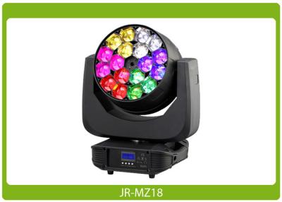 China LED Moving Head Beam Zoom, 18x15W, RGBW 4-in-1 Affordable Lighting Equipment for sale
