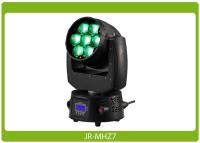 China Led Moving Head Wash Zoom 7X15W 7-60 Degree RGBW(4IN1) Black Housing LED Moving Head Light for sale