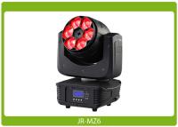 China LED Moving Zoom Wash, 6x15W, RGBW 4-in-1 Wash Light LED Moving Head Light for sale