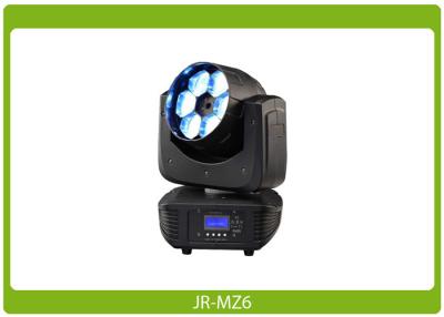 China Flicker Free Projection 6x15W, RGBW 4-in-1 Flytte Hodet Zoom Vask LED Moving Head Light for sale