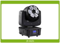 China Flicker free projection Głowice LED Wash 6x15W, RGBW 4-in-1 Ruchome głowy Zoom Wash for sale
