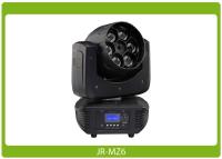 China Flicker Free Projection 6x15W, RGBW 4-in-1 Cabeza Zoom Lavado for sale