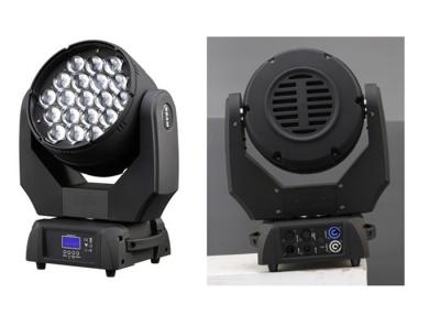 China Best Sellers 19×15w Zoom 7-60 Degree LED Moving Head Wash Light for sale