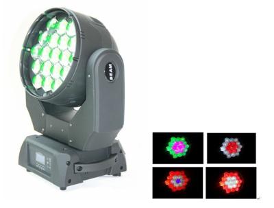 China Best Sellers 19×15W Zoom Intelligent Moving Head LED Wash Fixture LED Moving Head Light for sale