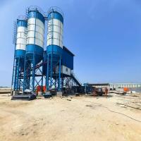 China High Capacity 240m³/h Stationary Concrete Batching Plant with Intelligent Control System and 10-Year Service Life for sale