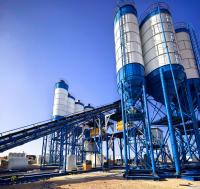 China High Capacity 240m³/h Stationary Concrete Batching Plant with Intelligent Control System and 10-Year Service Life for sale
