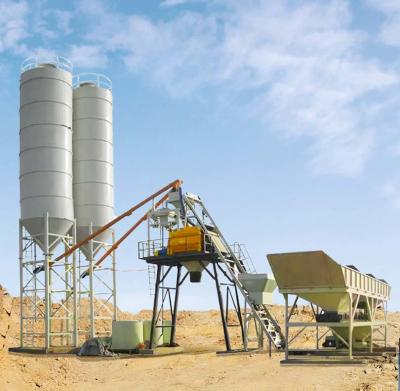 China High Capacity 240m³/h Stationary Concrete Batching Plant with Intelligent Control System and 10-Year Service Life for sale