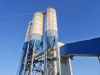 China 60-180M3/H Fully Automatic PLC Control Concrete Batching Plant With Belt Conveyor Type for sale
