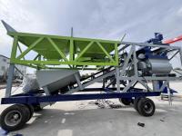 China YHZ Series Portable Concrete Batching Plant , Mobile Concrete Plant Quick Transition For Road Construction for sale