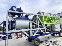China PLD3200 75m3/h Automatic Mobile Concrete Mixing Plant For Concrete Mixing / Material Management for sale