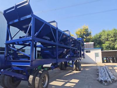 China PLD3200 75m3/h Automatic Mobile Concrete Mixing Plant For Concrete Mixing / Material Management for sale