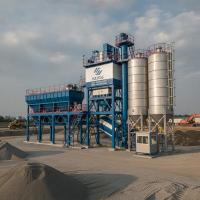 China 60-180M3/H Fully Automatic PLC Control Concrete Batching Plant With Belt Conveyor Type for sale