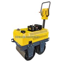 China Hydraulic Drive Double Drum Vibratory Roller 6.3KW Power For Efficient Compaction for sale