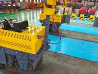 China Hydraulic Drive Double Drum Vibratory Roller 6.3KW Power For Efficient Compaction for sale