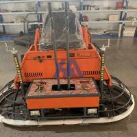 China 20m/min Concrete Power Trowel Machine Gasoline Engine Driven Remote Control Concrete Power Float Machine for sale