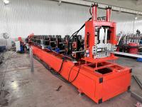 China PLC Control Full Automatic C Purlin Forming Machine With 0.3-0.8mm Rolling Thickness for sale