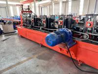 China PLC Control Full Automatic C Purlin Forming Machine With 0.3-0.8mm Rolling Thickness for sale