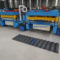 China Automatic Barrel Type Corrugated Sheet Making Machine With Core Components Gear Motor Pump for sale