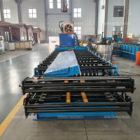 China Howann High-Efficiency Double Layer Roll Forming Machine with 15 m/min Max Production Speed and 350H Steel Base Chassis for sale