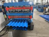 China Three Layer Automatic Roofing Sheet Roll Forming Machine 0.3mm-0.8mm Thickness for sale