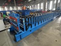China Automatic Colour Roof Sheet Making Machine 1200mm Feeding Width 0.3-0.8mm Rolling Thickness for sale