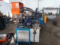 China Fully Automatic Pipe Clamp Making Machine with 2-10mm Processing Thickness, 800°/sec Bending Speed, and 20-100mm Processing Width for sale