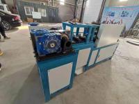 China Howann Model 100-8 Automated Pipe Clamp Forming Machine with 8-Station Gantry Frame, Dual 5.5 kW Servo Motors, and 55 m/min Max Speed for sale