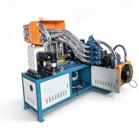 China High-Speed Automatic Pipe Clamp Making Machine Model 60-6 | Multifunctional Strip Punching and 8-Station Bending for sale